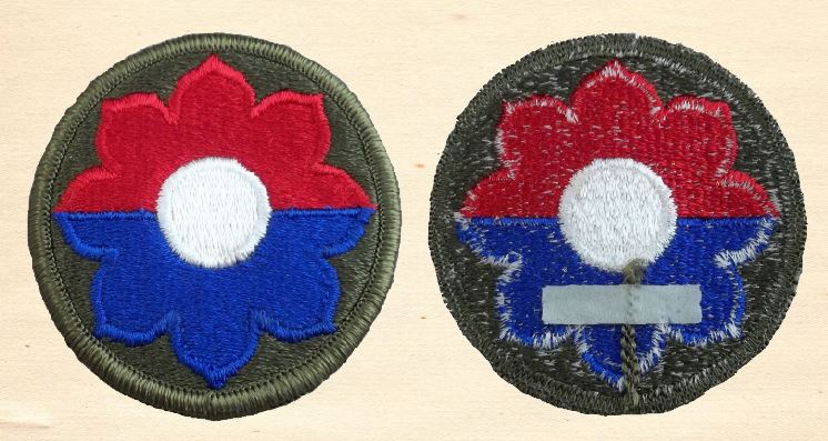 The Octofoil Shoulder Patch | 9th Infantry Division in WWII