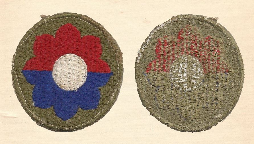 The Octofoil Shoulder Patch | 9th Infantry Division in WWII
