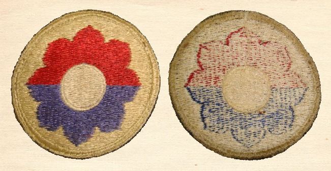 The Octofoil Shoulder Patch | 9th Infantry Division in WWII