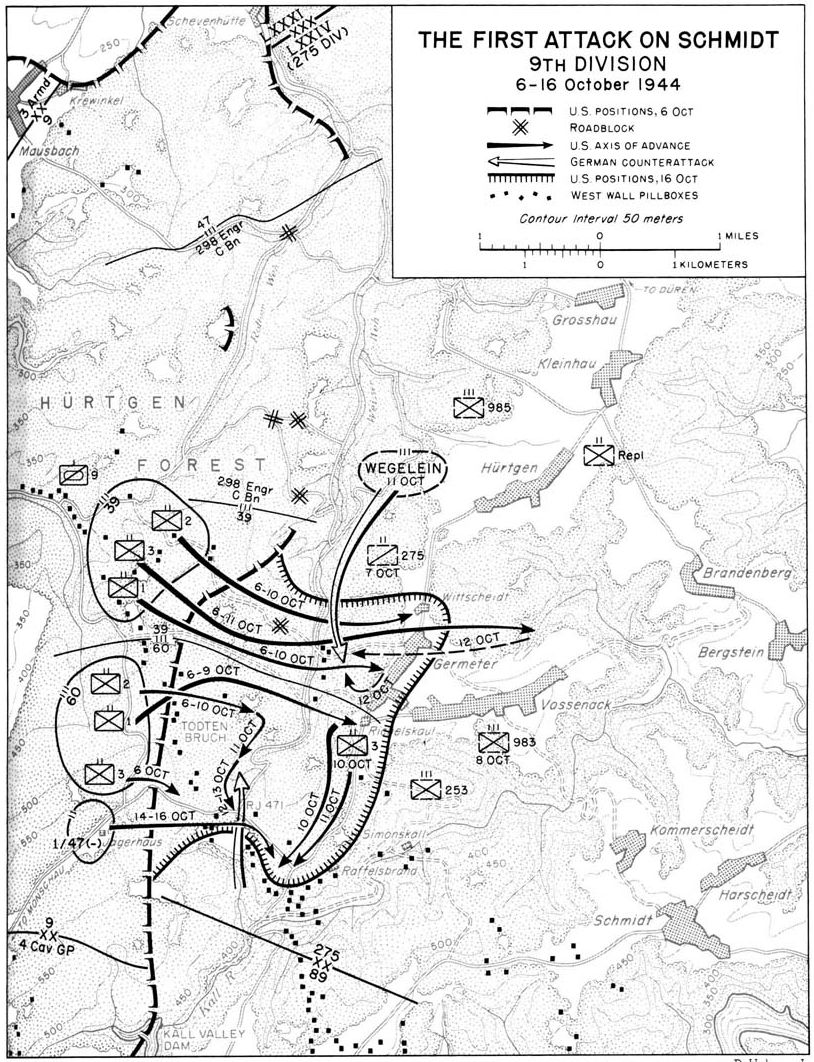Hurtgen Forest | 9th Infantry Division in WWII