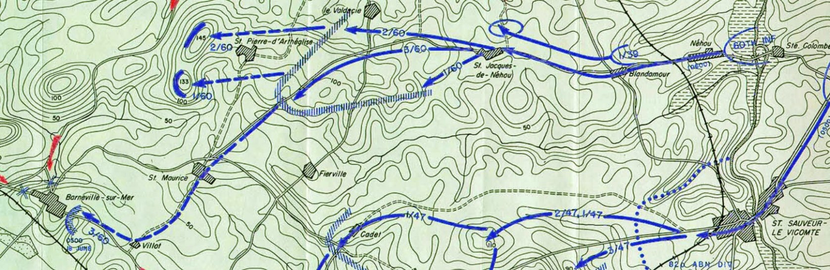 14 June – 1 July 1944: 60th Infantry Regiment | 9th Infantry Division ...